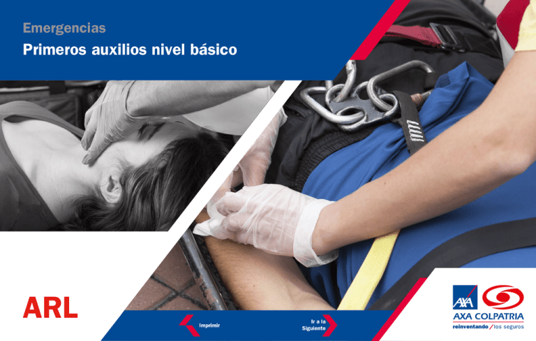 Primeros auxilios nivel básico