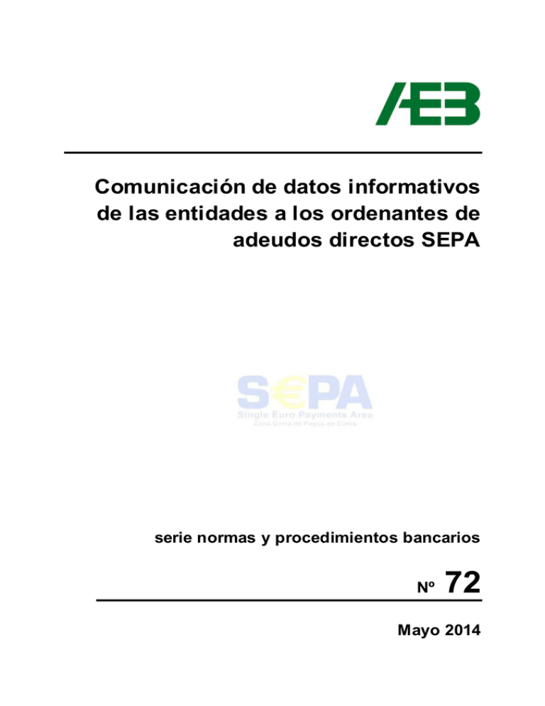 Comunicación datos informativos