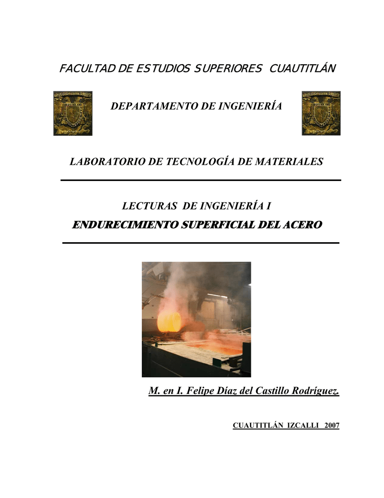 Endurecimiento Superficial del Acero