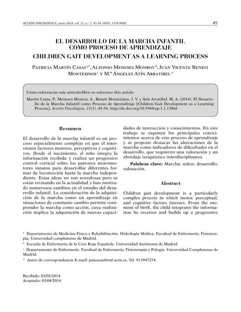 Desarrollo de la Marcha Infantil: Un Proceso de Aprendizaje