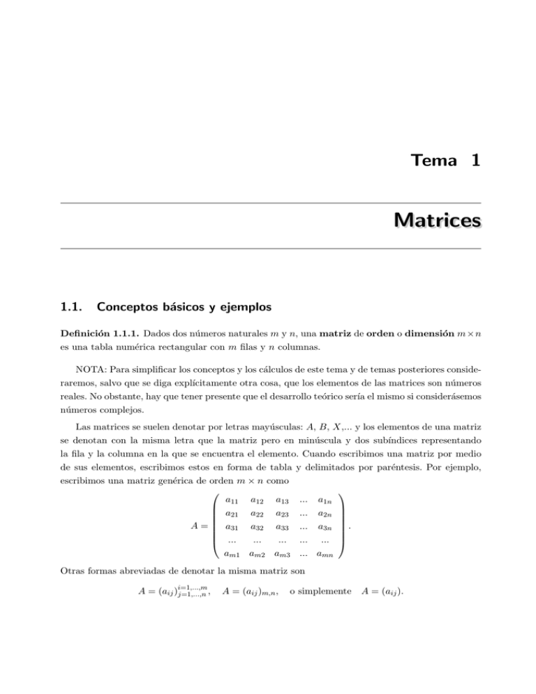 Matrices