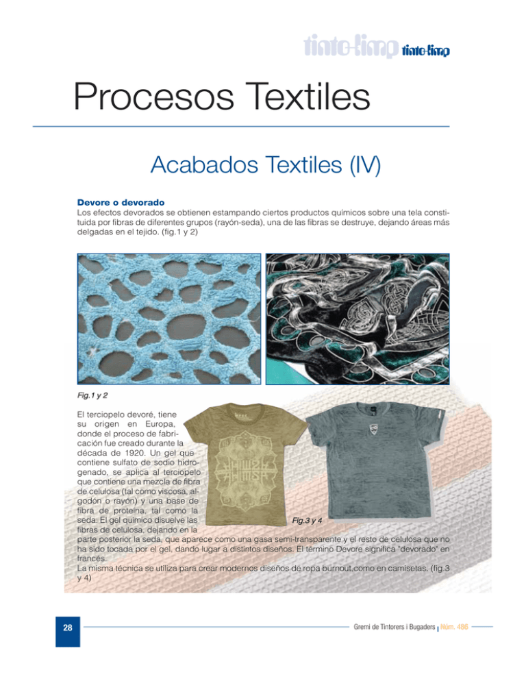 Acabados Textiles (IV)