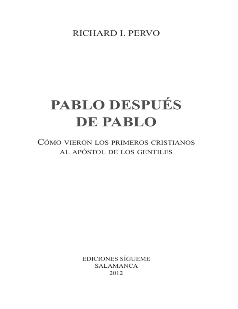 pablo después de pablo