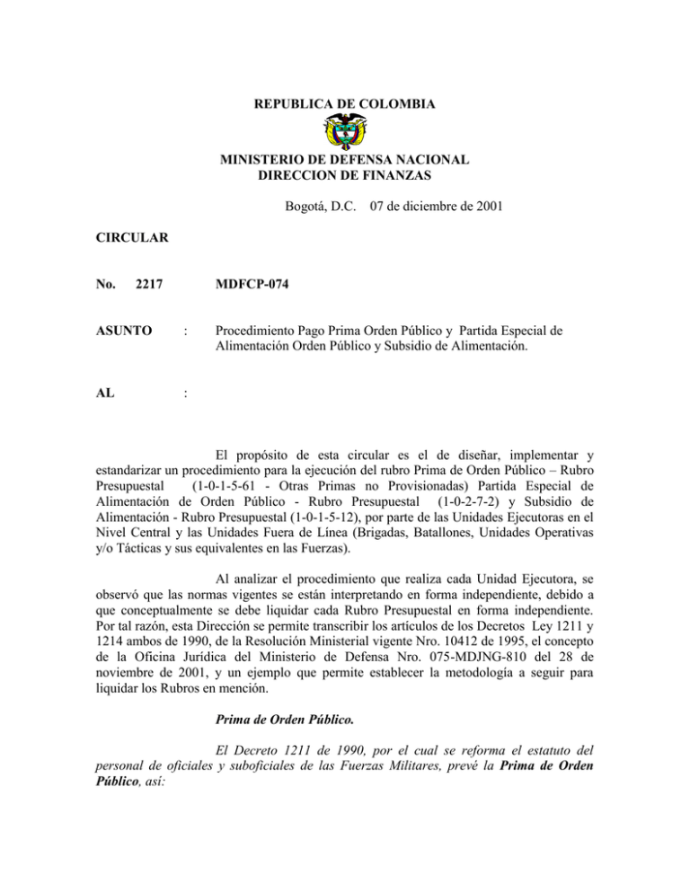 fuerzas militares de colombia