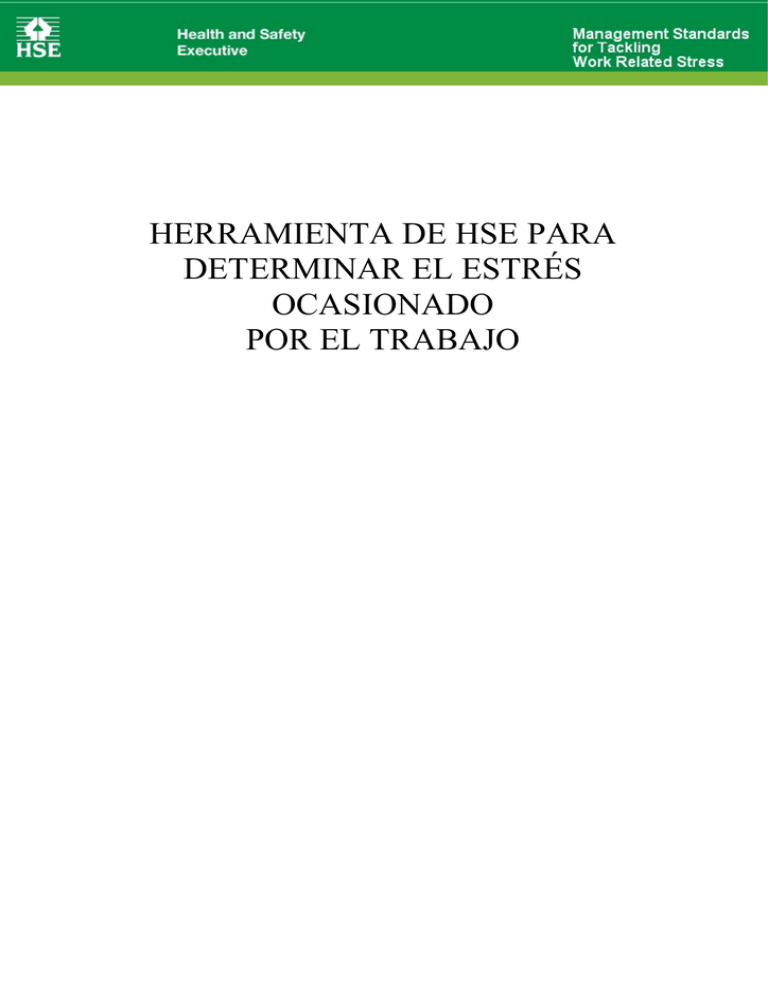 Stress indicator tool Spanish