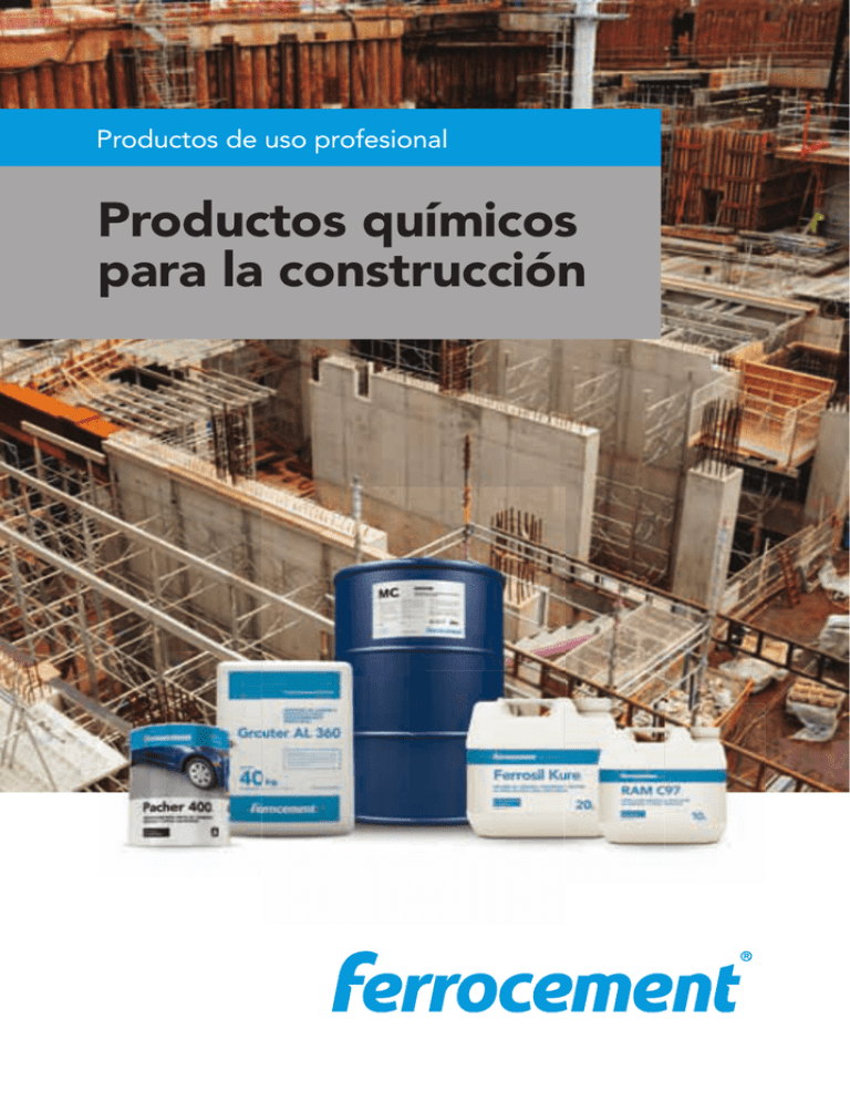 Productos químicos para la construcción