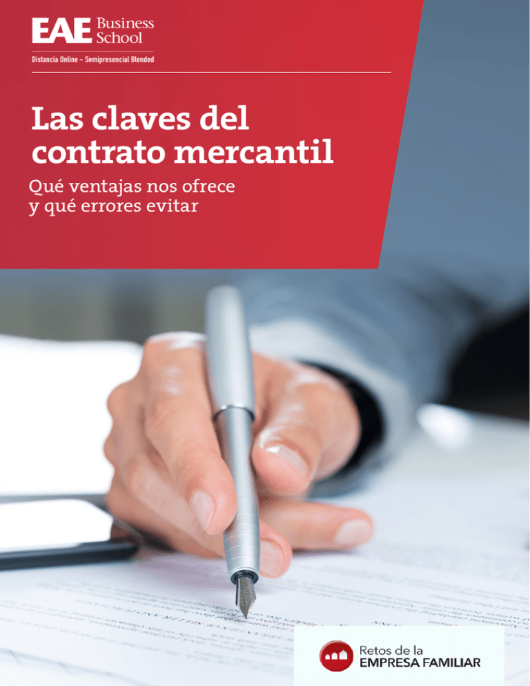 Las claves del contrato mercantil