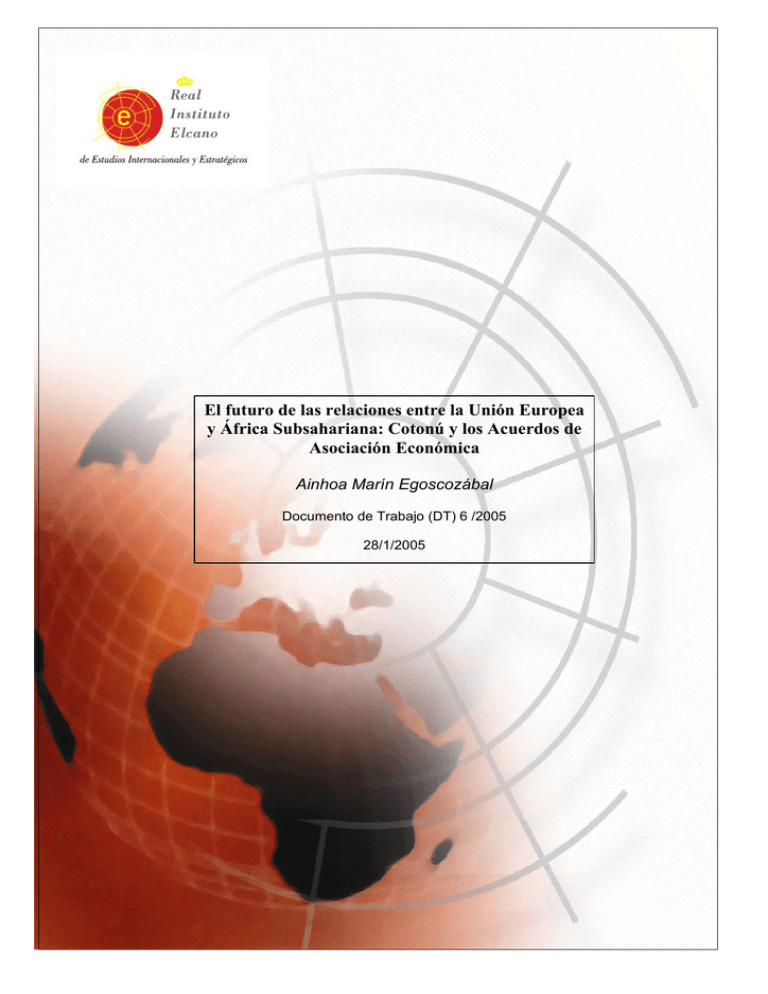 El futuro de las relaciones entre la Unión Europea y África