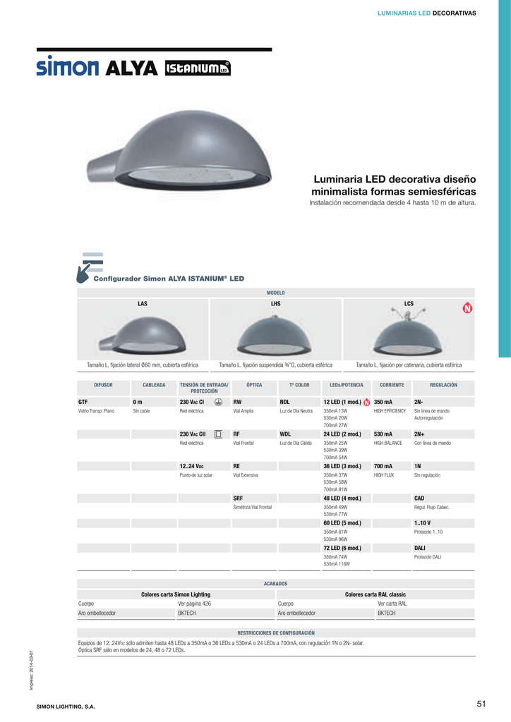 Ficha - Simon Lighting