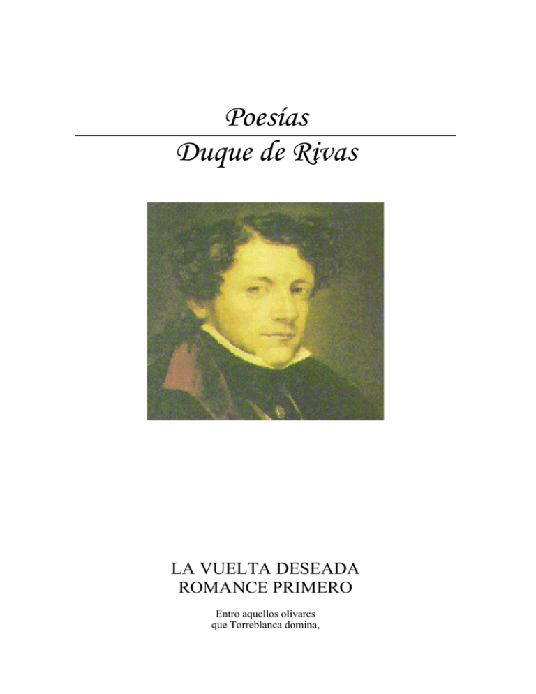 Poesías Duque de Rivas