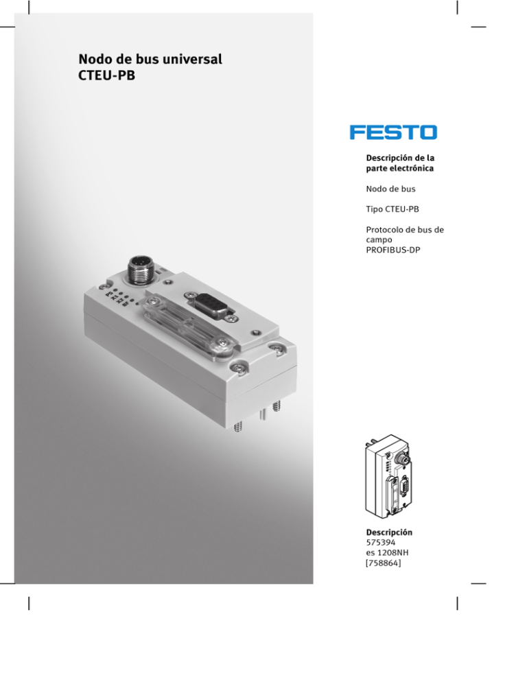 Nodo de bus universal CTEU-PB