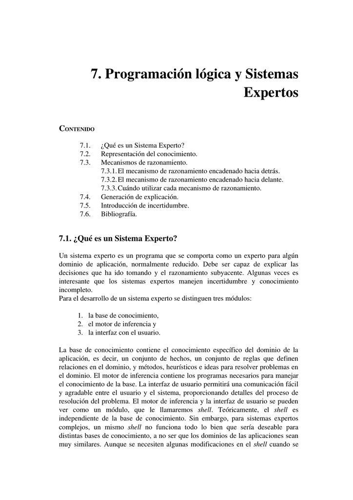 El Lenguaje De Programación Prolog