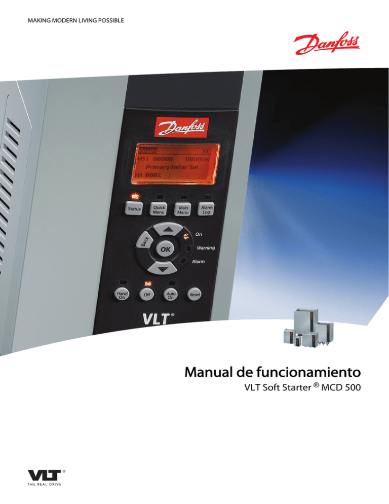 Manual de funcionamiento MCD 500