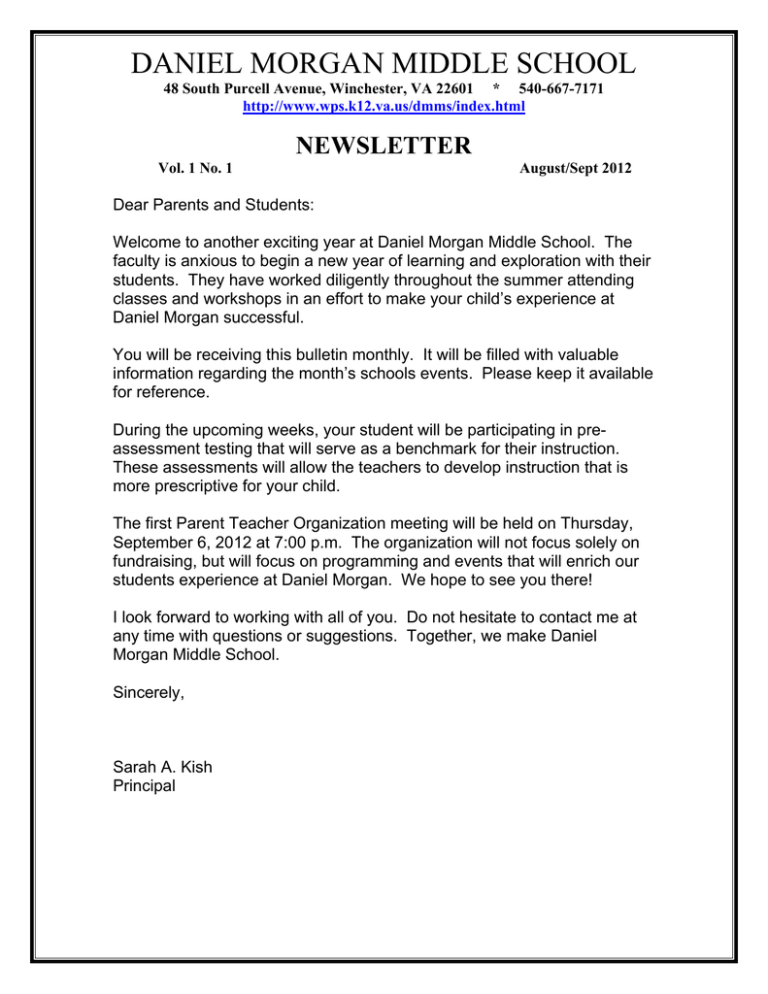 daniel morgan middle school