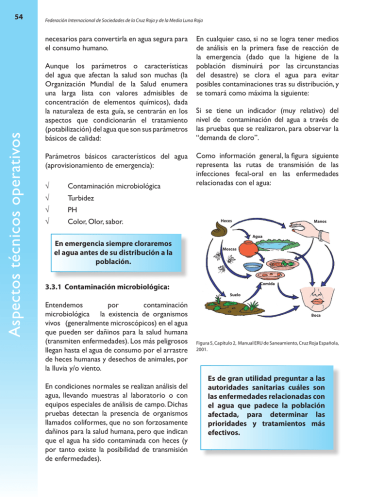 Aspectos técnicos operativos