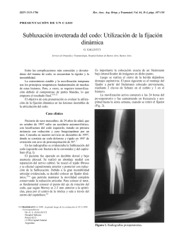 Protocolo de tratamiento para la tríada terrible del codo