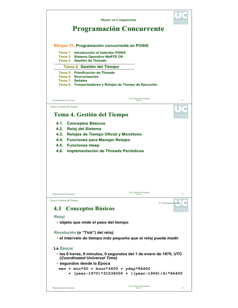 4. Gestión del Tiempo