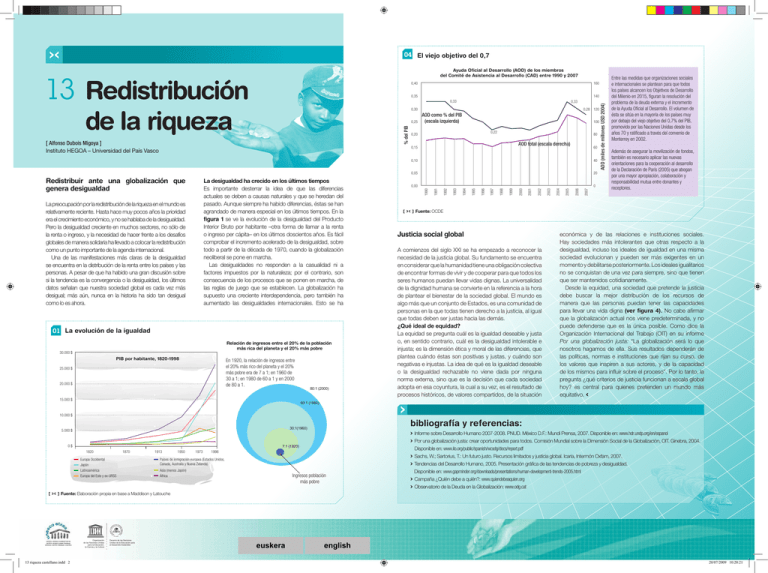 13 Redistribución de la riqueza