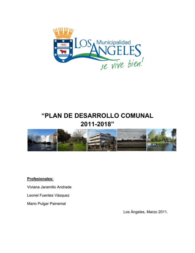 plan de desarrollo comunal 2011-2018