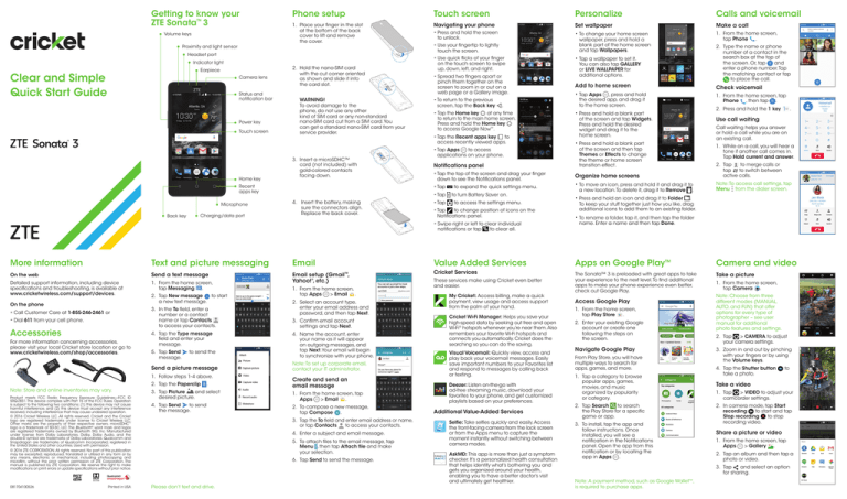 Clear and Simple Quick Start Guide