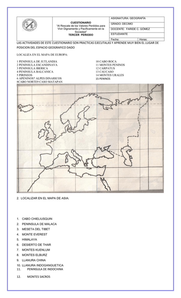 las actividades de este cuestionario son practicas