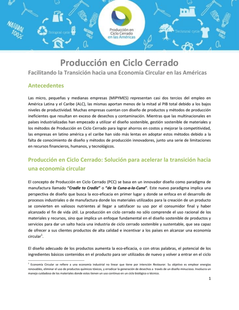 Producción en Ciclo Cerrado