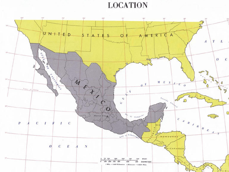 GEOGRAFIA DE MEXICO