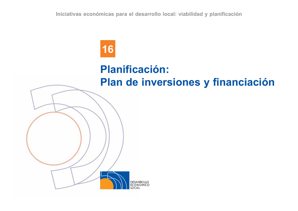 Plan de inversiones y financiación