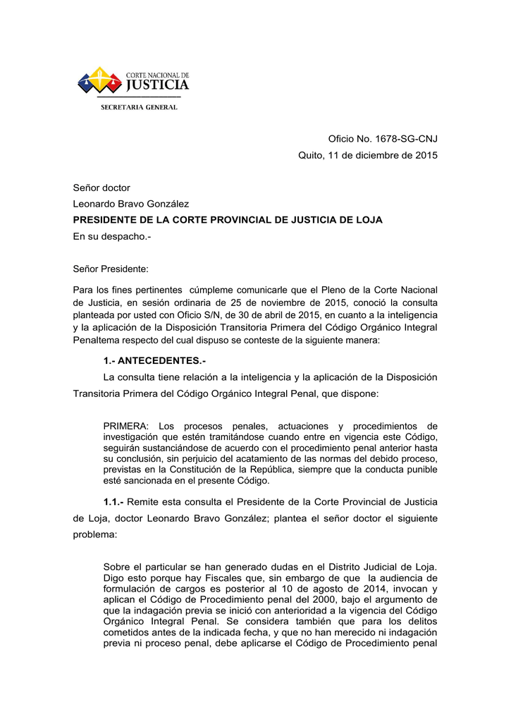 análisis de los artículos del coip ecuador