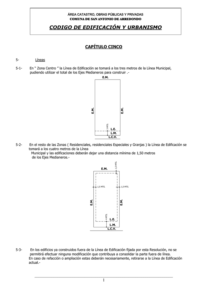 CODIGO DE EDIFICACIÓN
