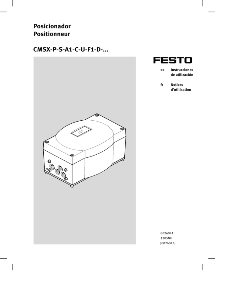 Posicionador Positionneur CMSX-PS-A1-CU-F1-D