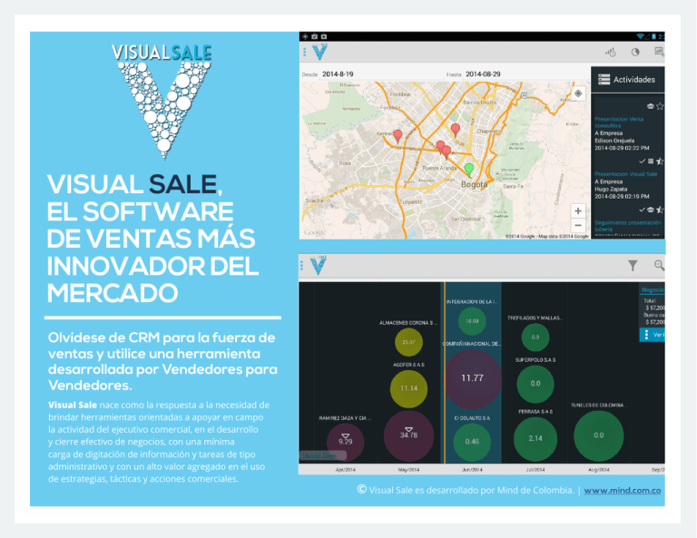VISUAL SALE, EL SOFTWARE DE VENTAS MÁS INNOVADOR DEL