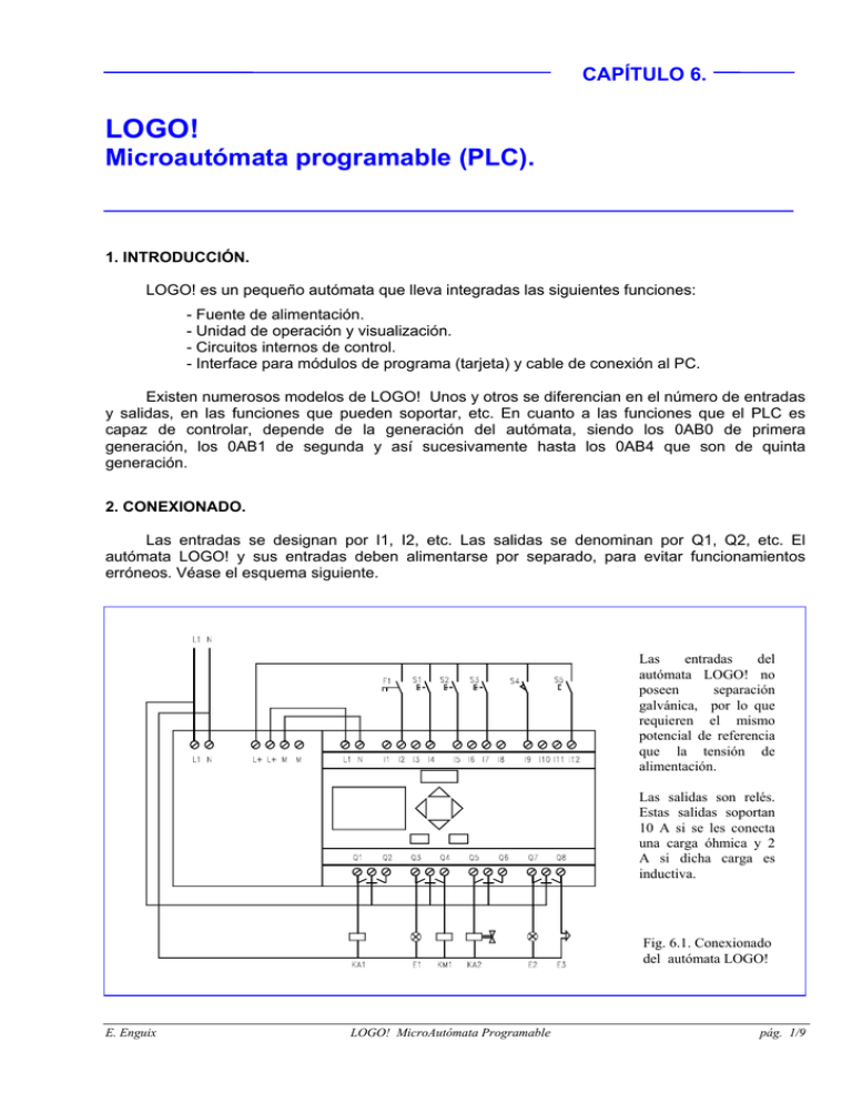 LOGO! Microautómata programable