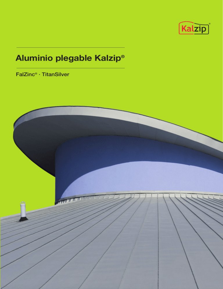 Aluminio plegable Kalzip®
