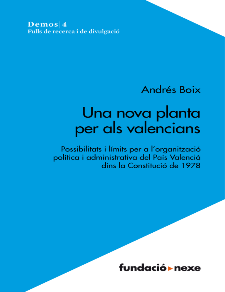 Una nova planta per als valencians