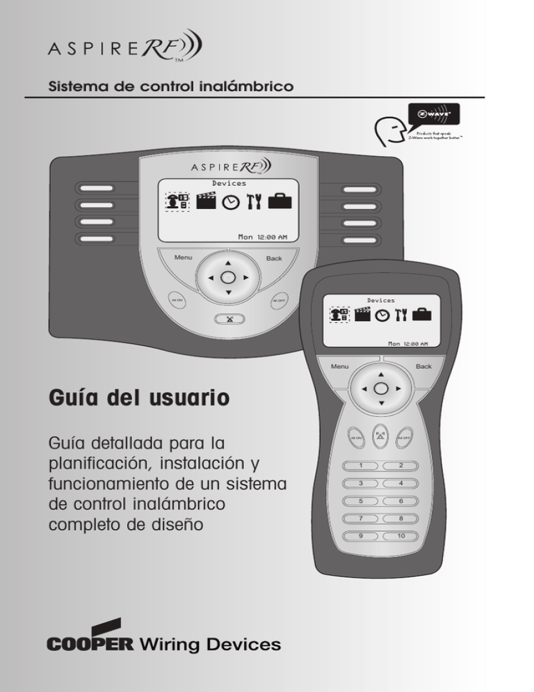 Guía del usuario - Cooper Industries