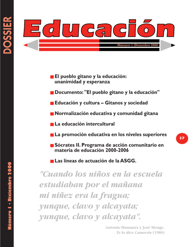 El pueblo gitano y la educación