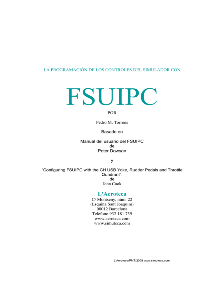 fsuipc - Simuteca