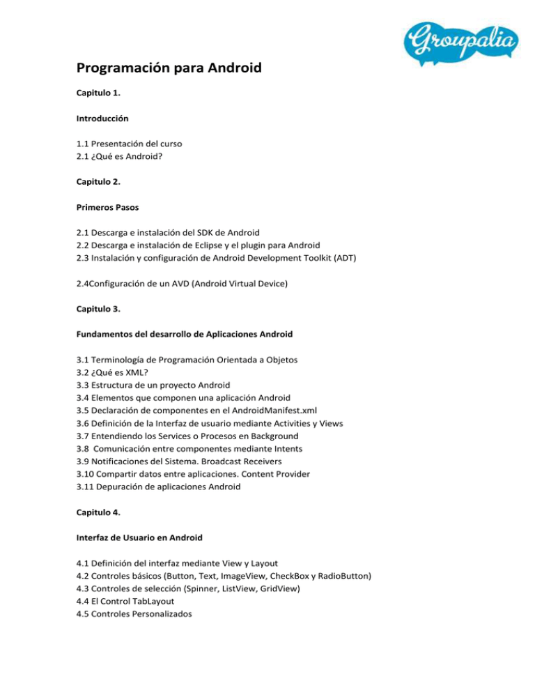 Programación para Android
