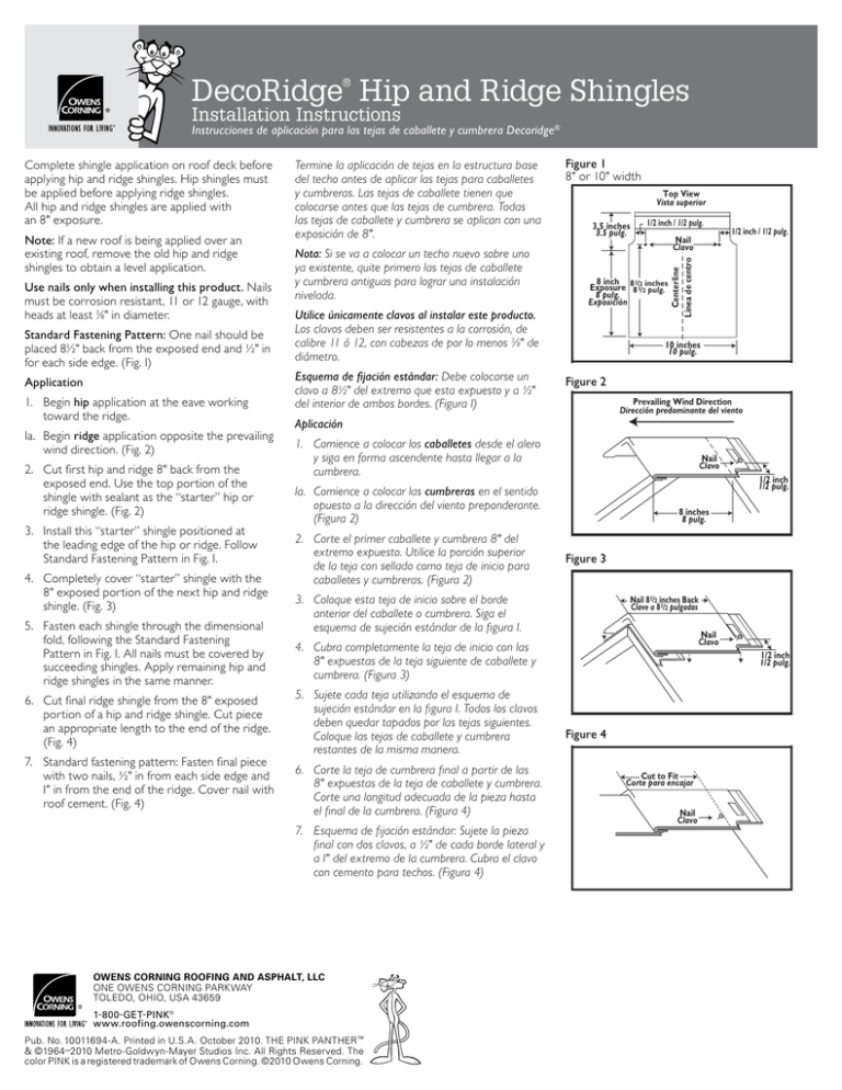 DecoRidge® Hip and Ridge Shingles