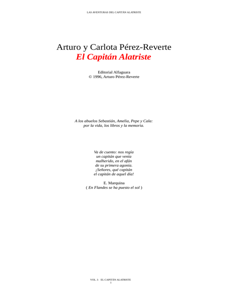 Arturo y Carlota Pérez-Reverte