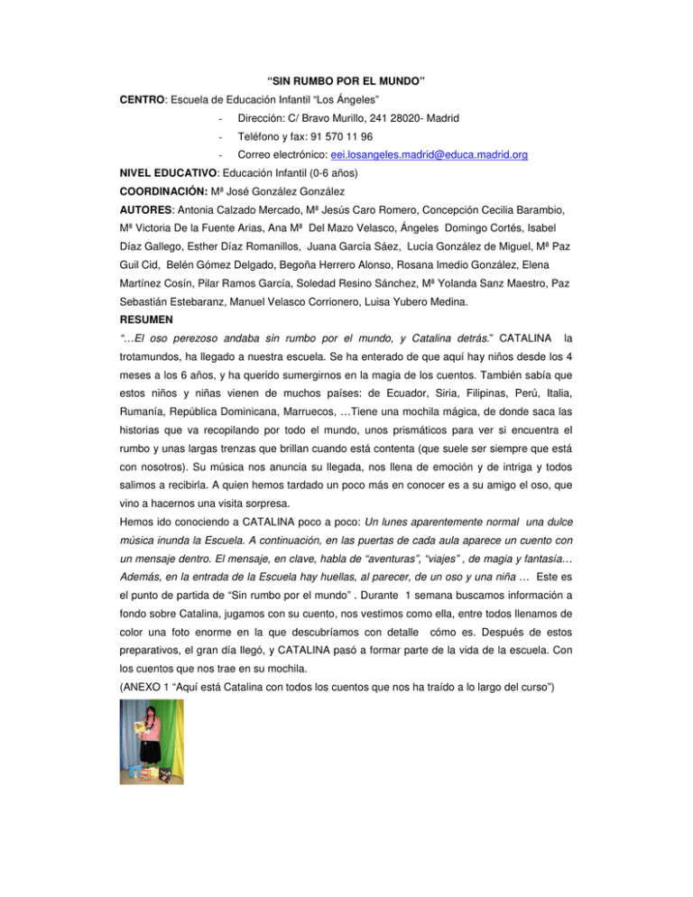 SIN RUMBO POR EL MUNDO