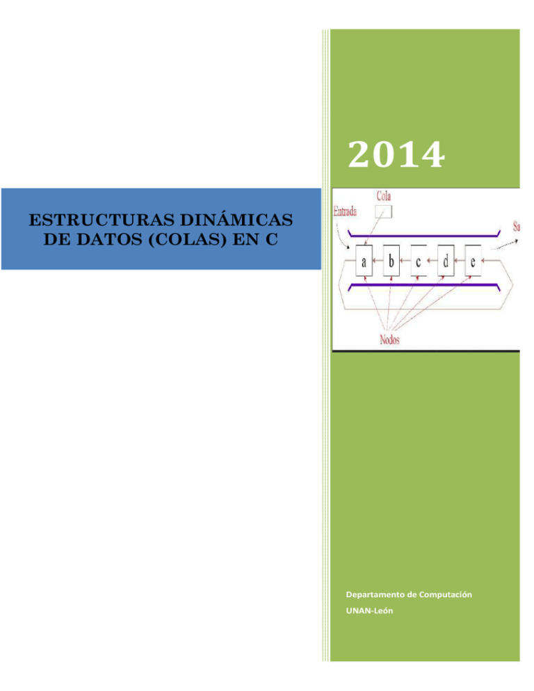 ESTRUCTURAS DINÁMICAS DE DATOS (COLAS) EN C