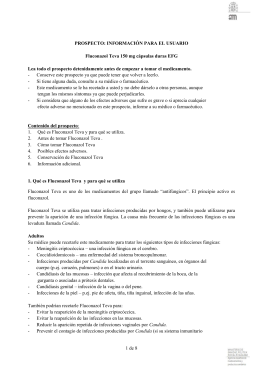 FLUMARIN® Cápsulas COMPOSICION