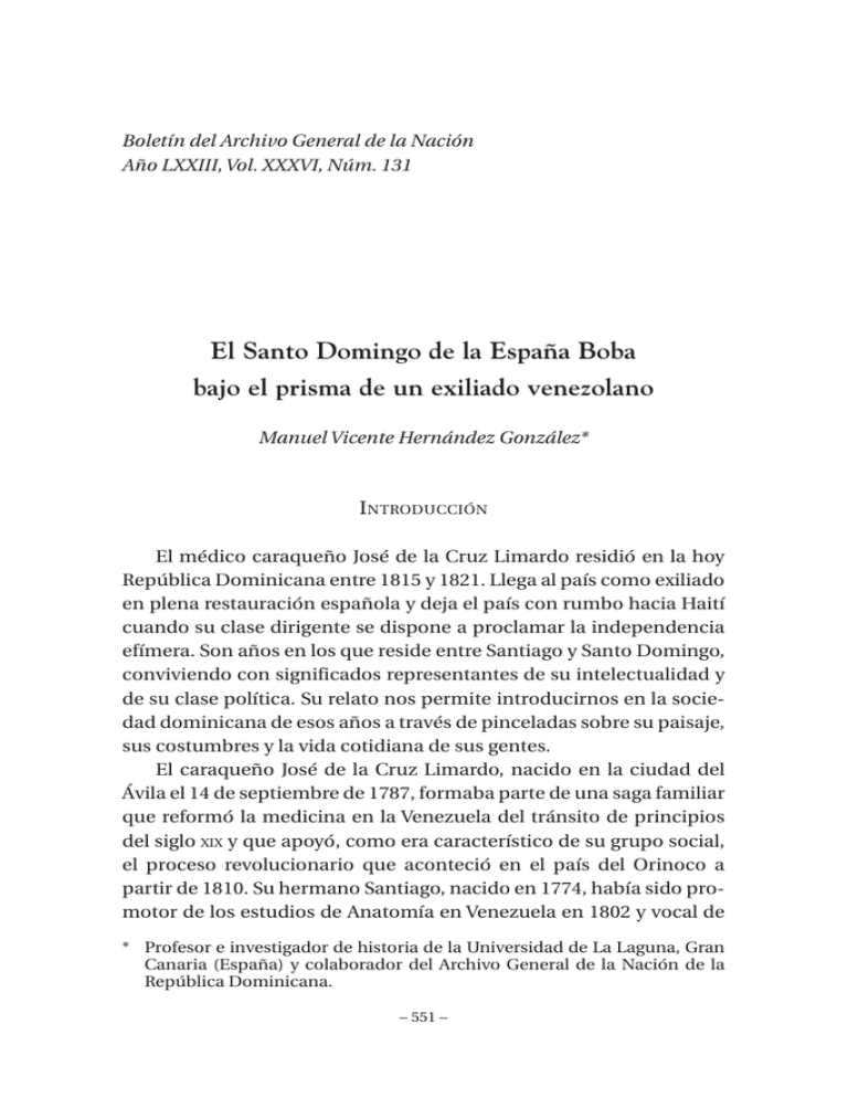 El Santo Domingo de la España Boba bajo el prisma de un