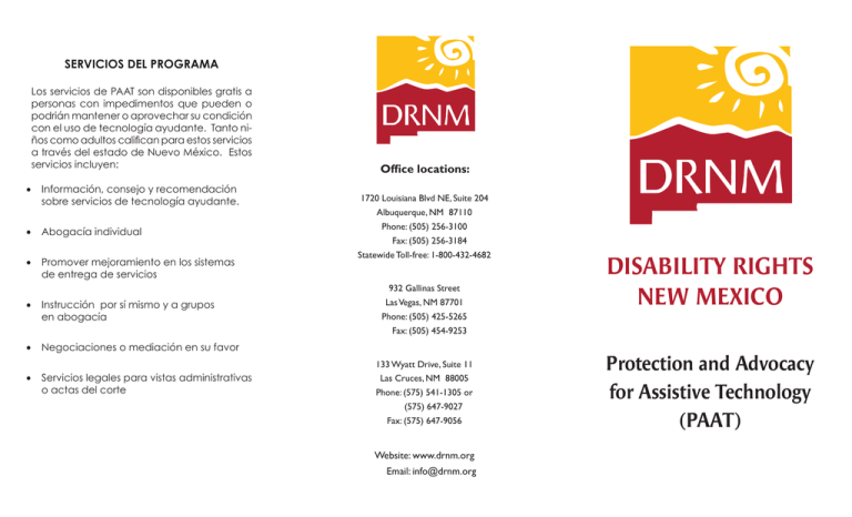disability rights new mexico