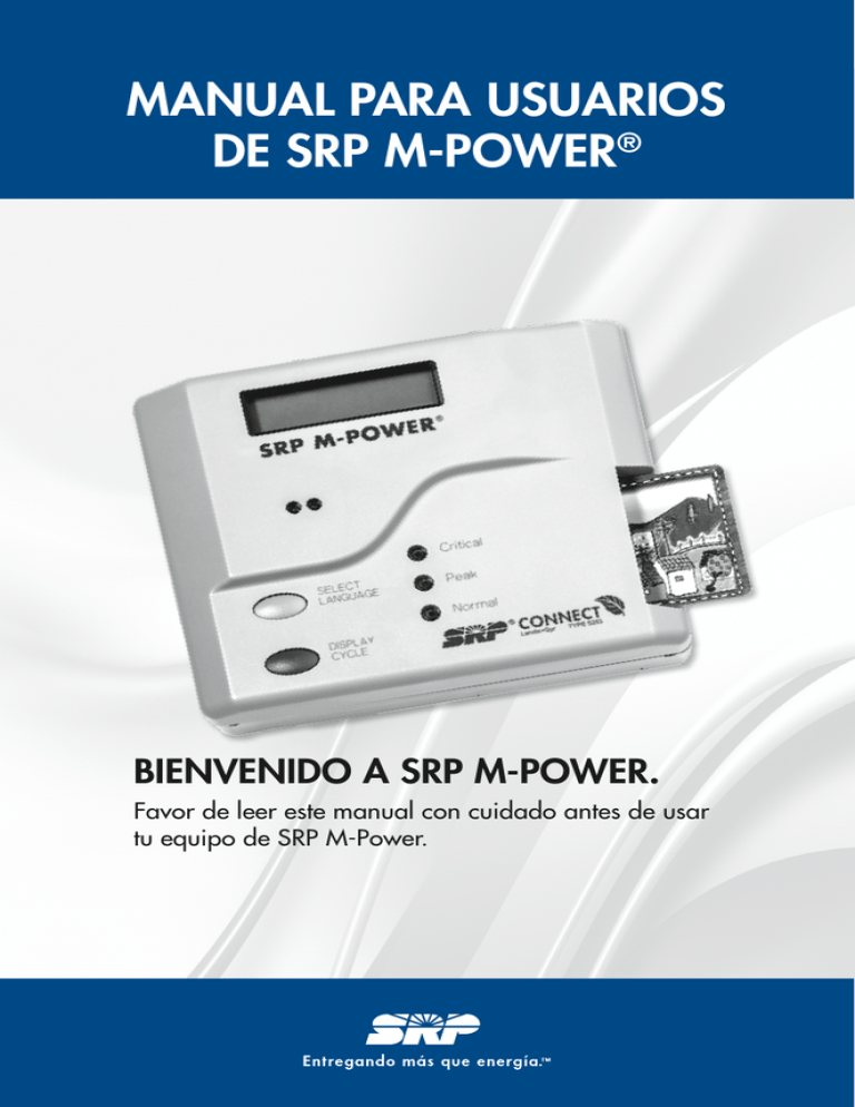 MANUAL PARA USUARIOS DE SRP M