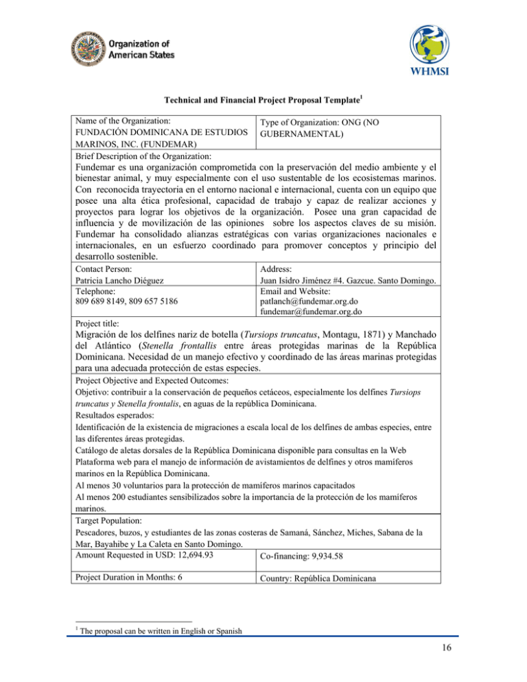 16 Fundemar Es Una Organizaci n Comprometida Con La