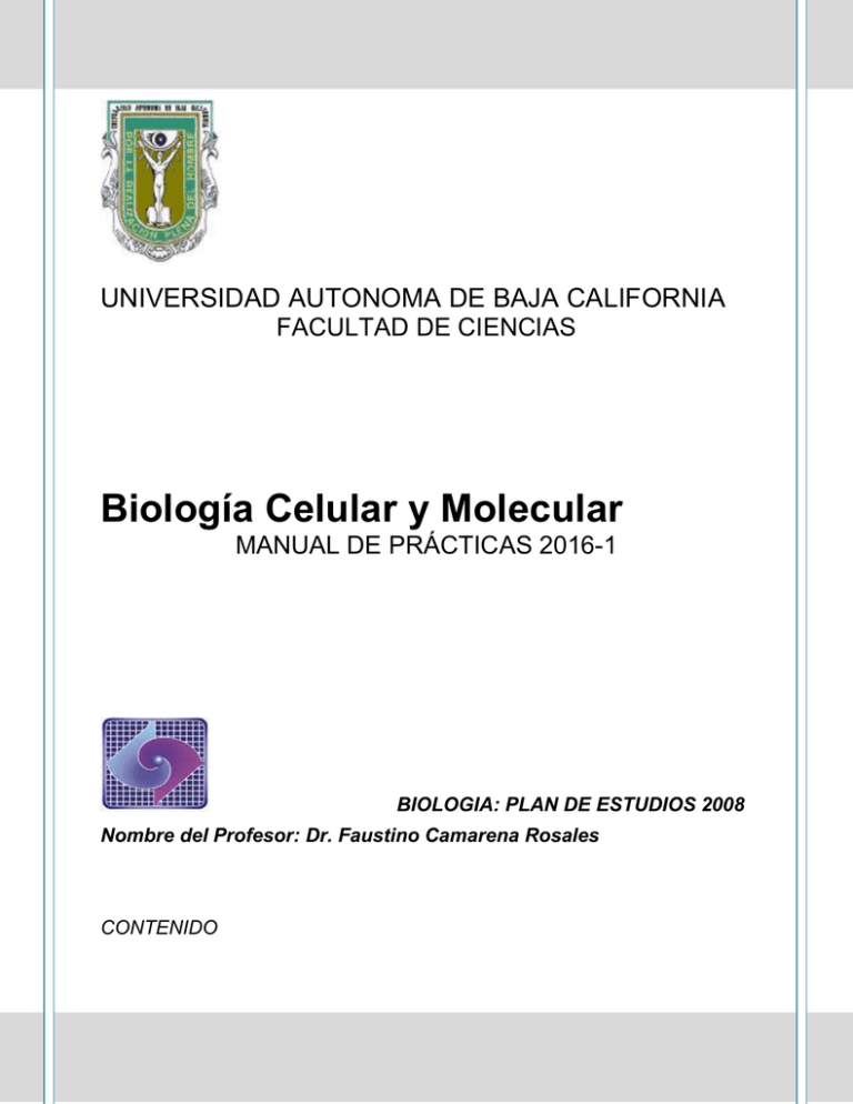 Biología Celular y Molecular