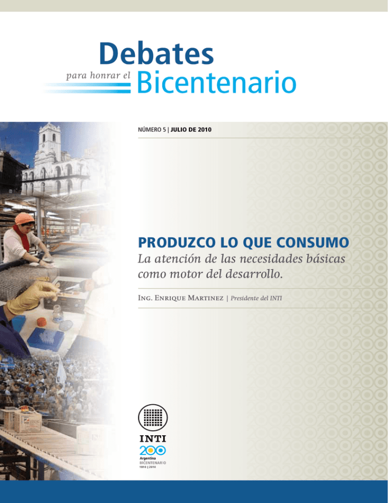 PRODUZCO LO QUE CONSUMO